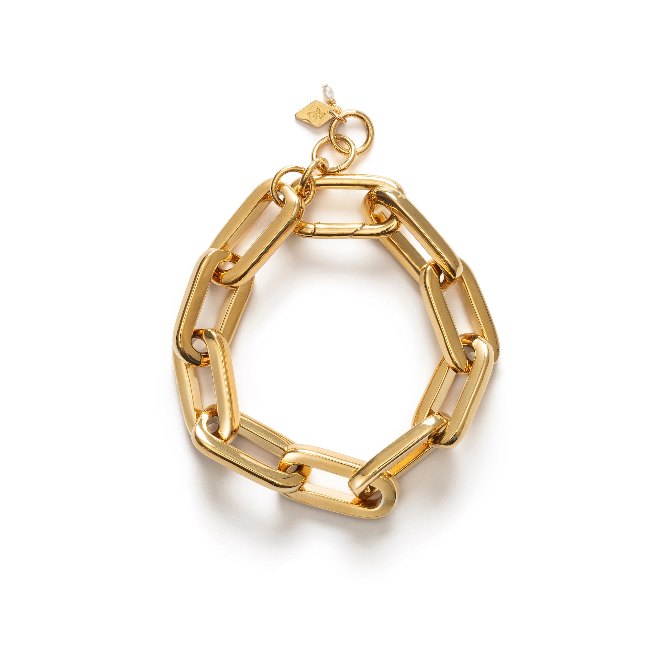 Golden Link Bracelet – ANNI LU